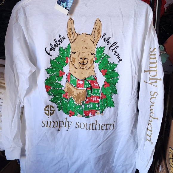 Simply Southern | Shirts & Tops | Simply Southern Youth Large Tshirt ...